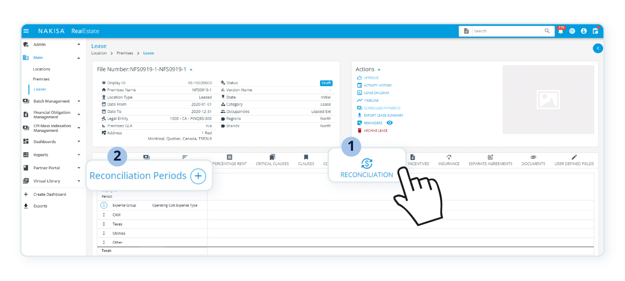 CAM Automation with Commercial Real Estate Management Software - Nakisa