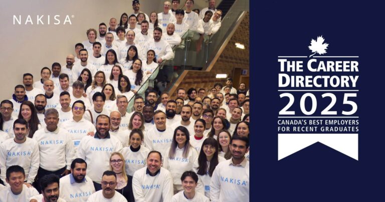 Nakisa is among best Canada's employers for recent graduates - Nakisa