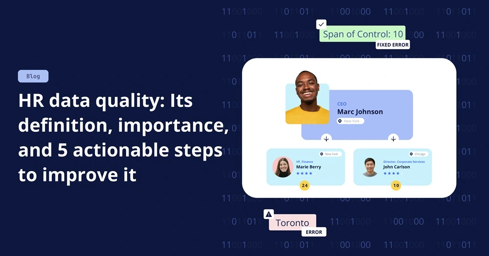 5 Actionable Steps to Achieve HR Data Quality - Nakisa